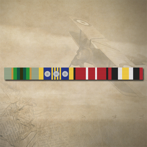 ASM 75+, NATIONAL MEDAL, ADM UNEF II MEDAL RIBBON BAR STICKER / DECAL ...