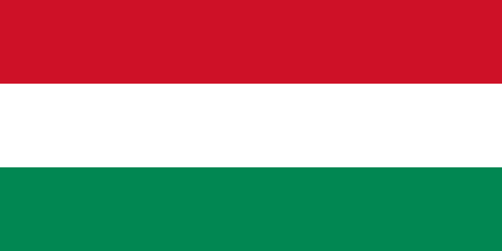 HUNGARY COUNTRY FLAG | STICKER | DECAL |… | Rogaloff Militaria