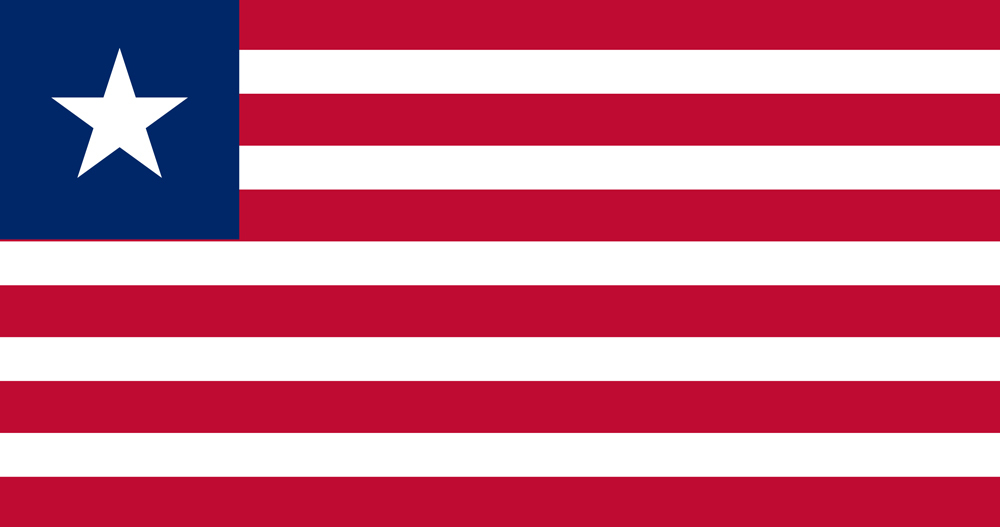 LIBERIA COUNTRY FLAG | STICKER | DECAL | MULTIPLE STYLES TO CHOOSE FROM